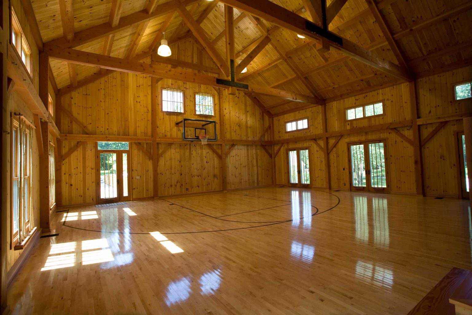 Basketball Barn – South County Post & Beam