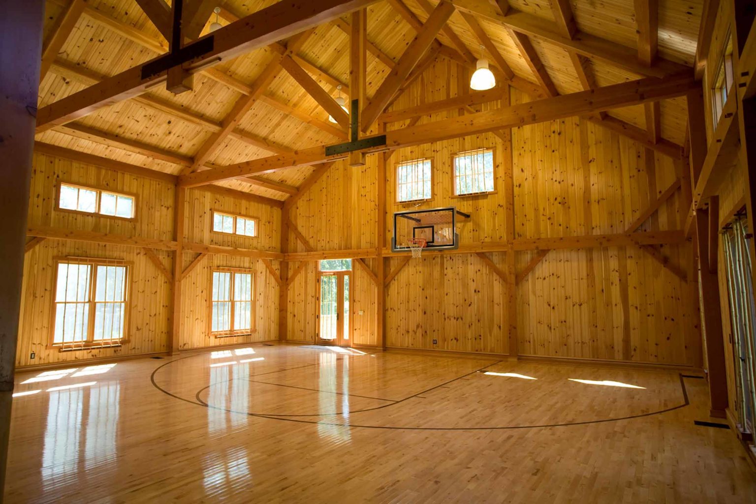 Basketball Barn – South County Post & Beam