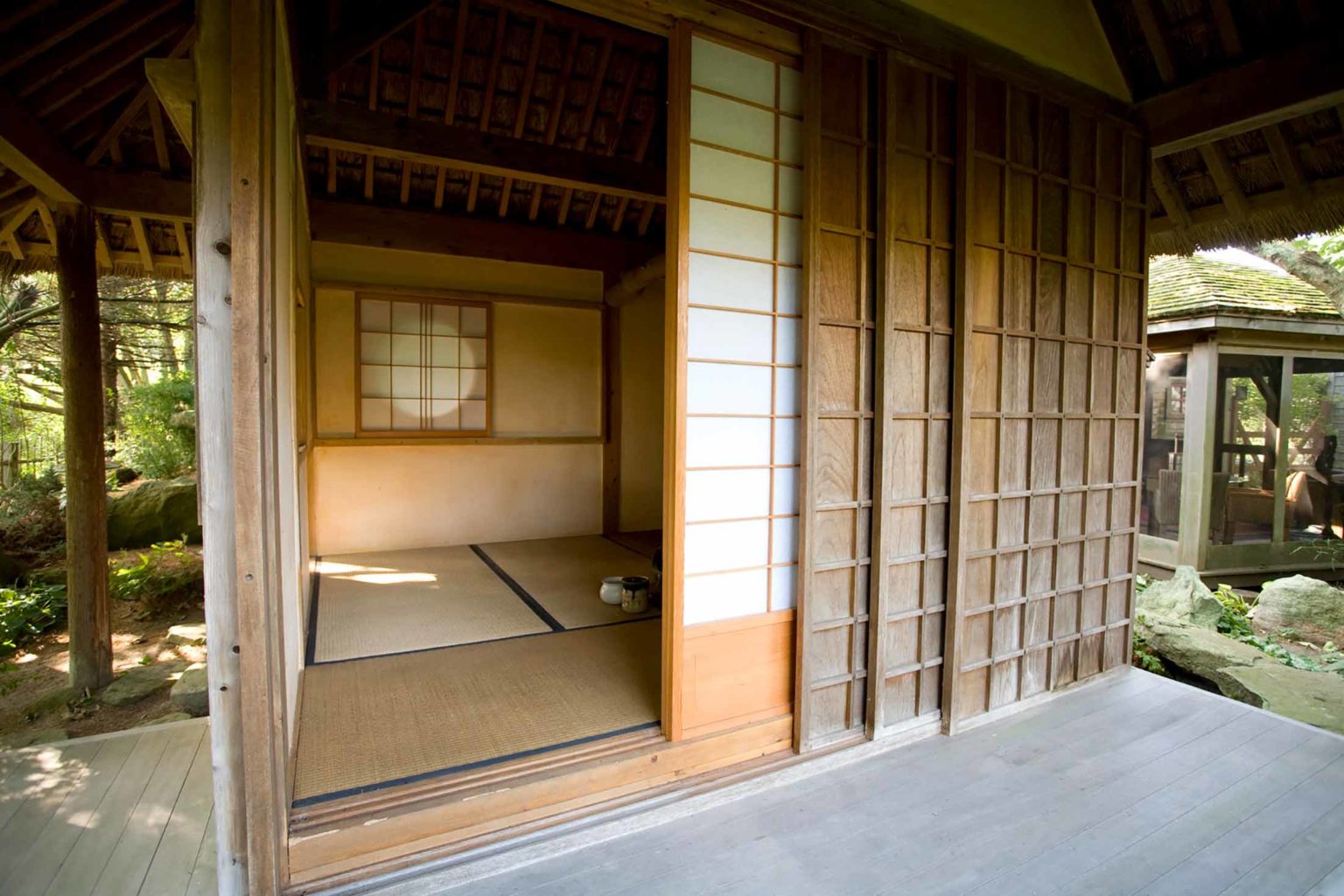 Tea House + Garden – South County Post & Beam