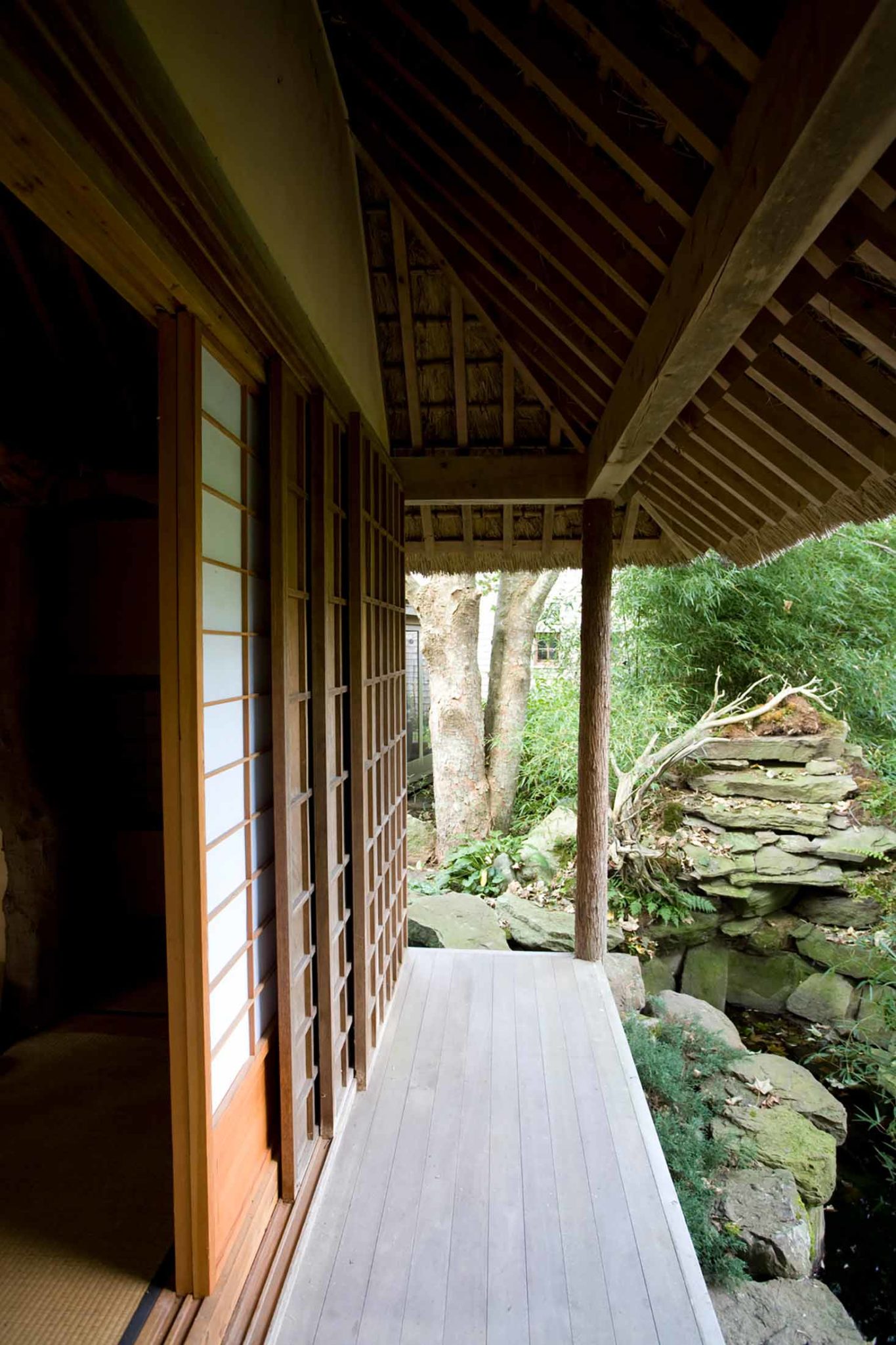 Tea House + Garden – South County Post & Beam